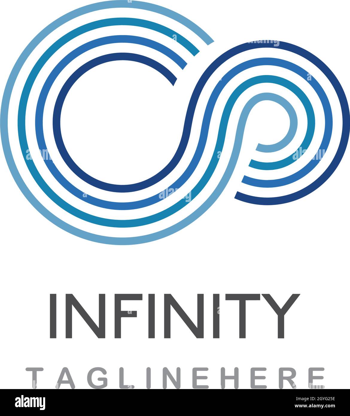 Infinity logo Vector template Stock Vector Image & Art - Alamy