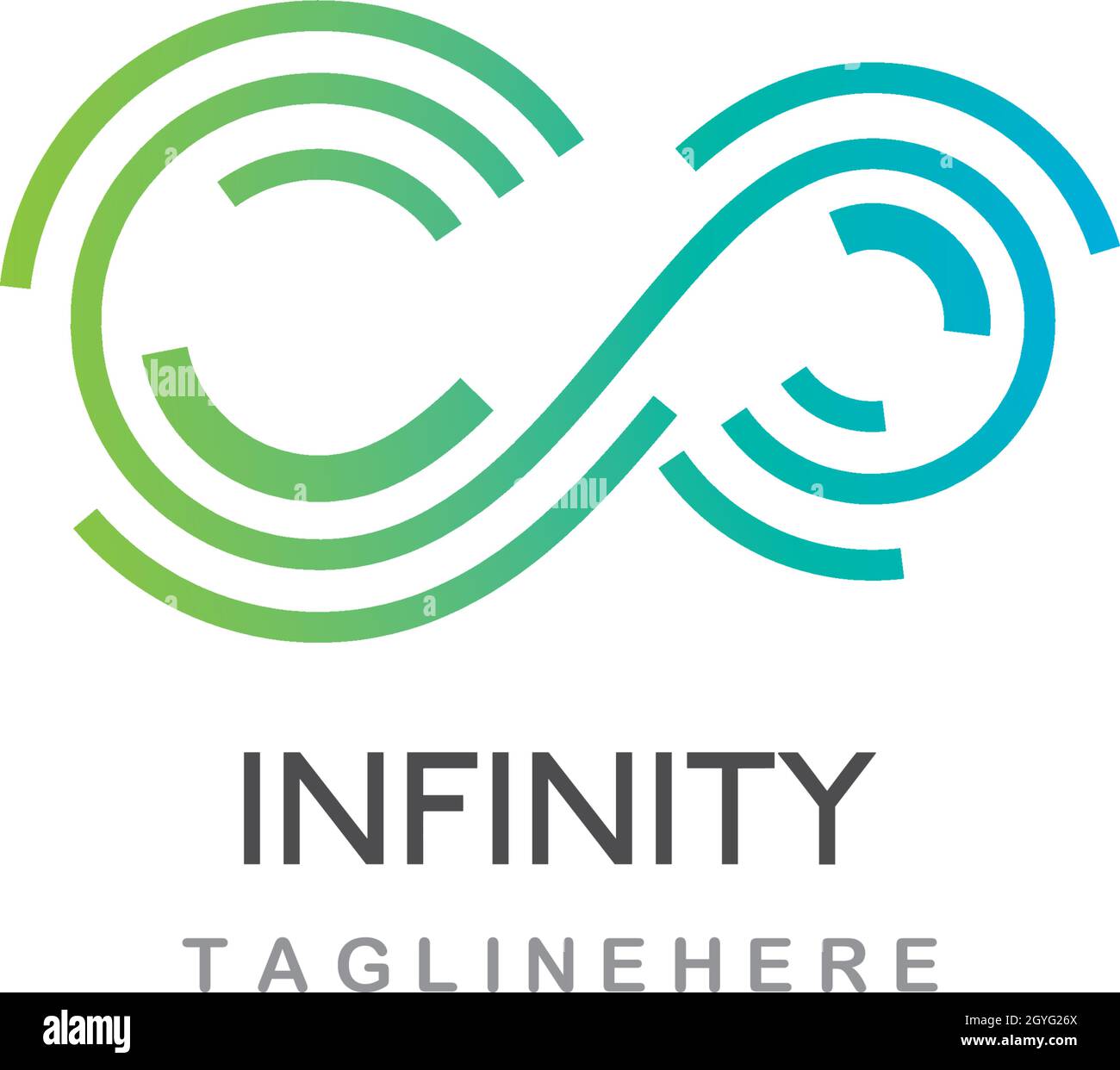 Infinity logo Vector template Stock Vector Image & Art - Alamy