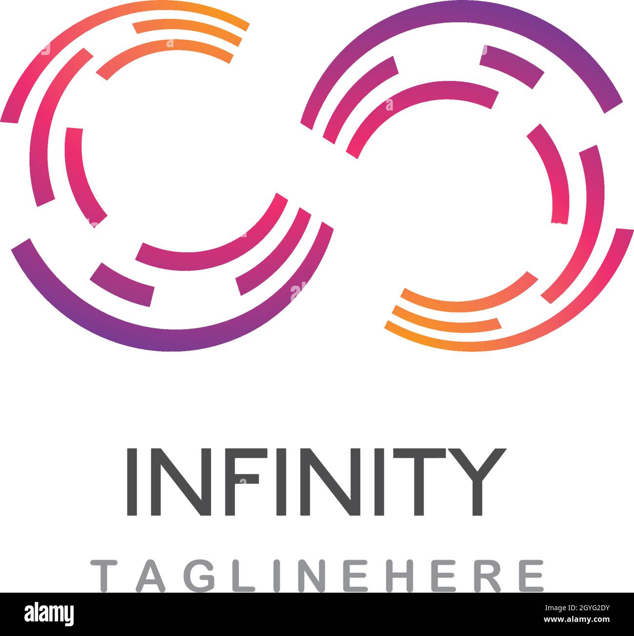 Infinity logo Vector template Stock Vector Image & Art - Alamy