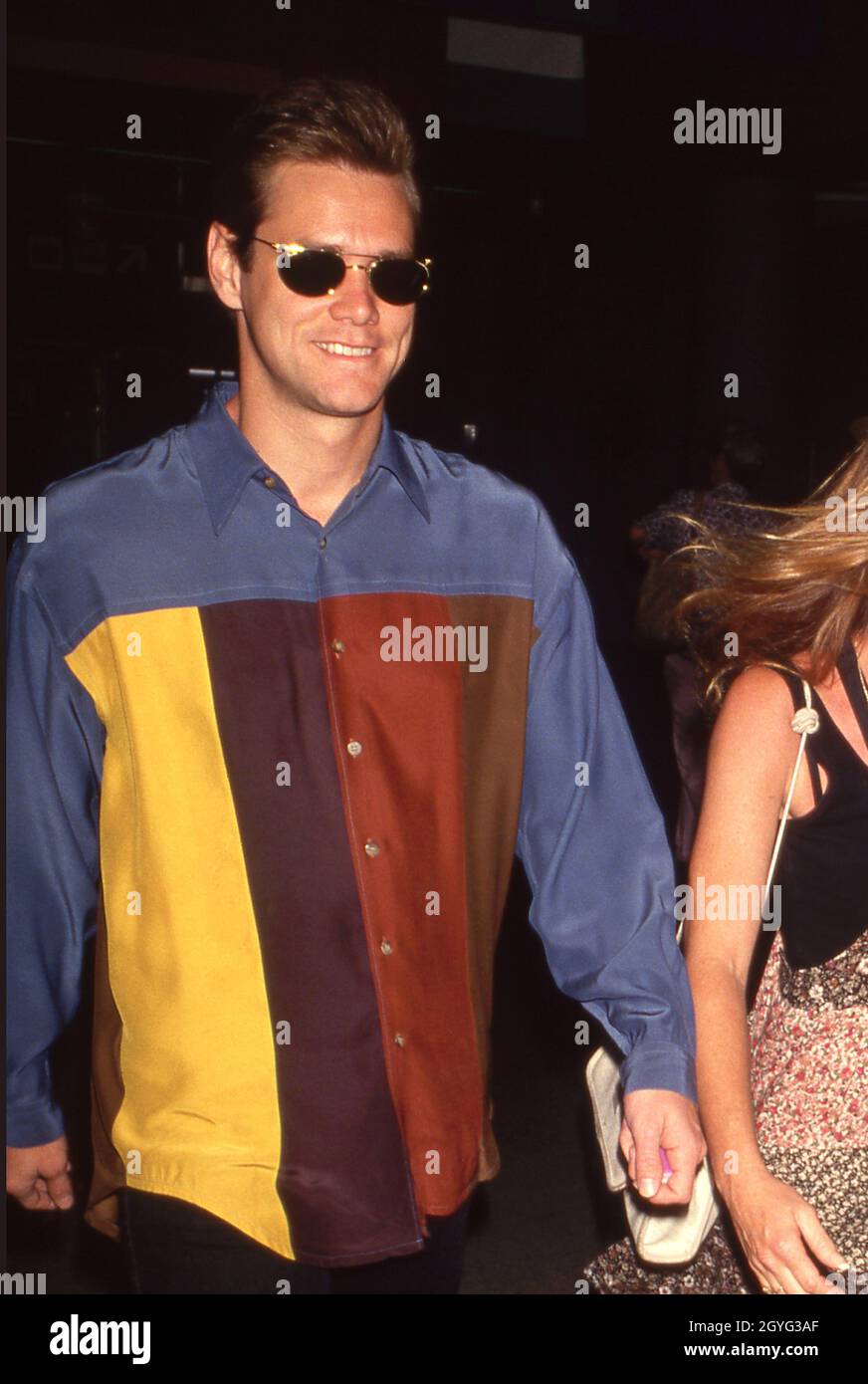 Jim Carrey 1994 Credit: Ralph Dominguez/MediaPunch Stock Photo - Alamy