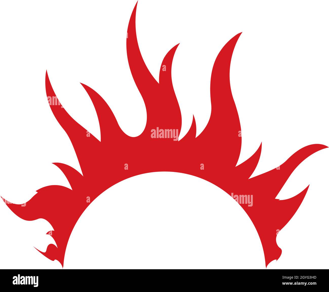 Sun fire logo hi-res stock photography and images - Alamy