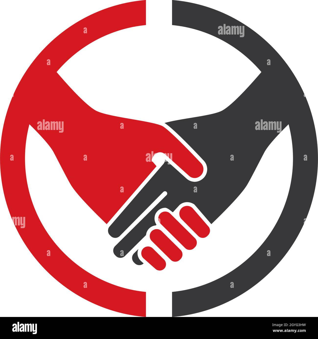 Support shake Stock Vector Images - Alamy