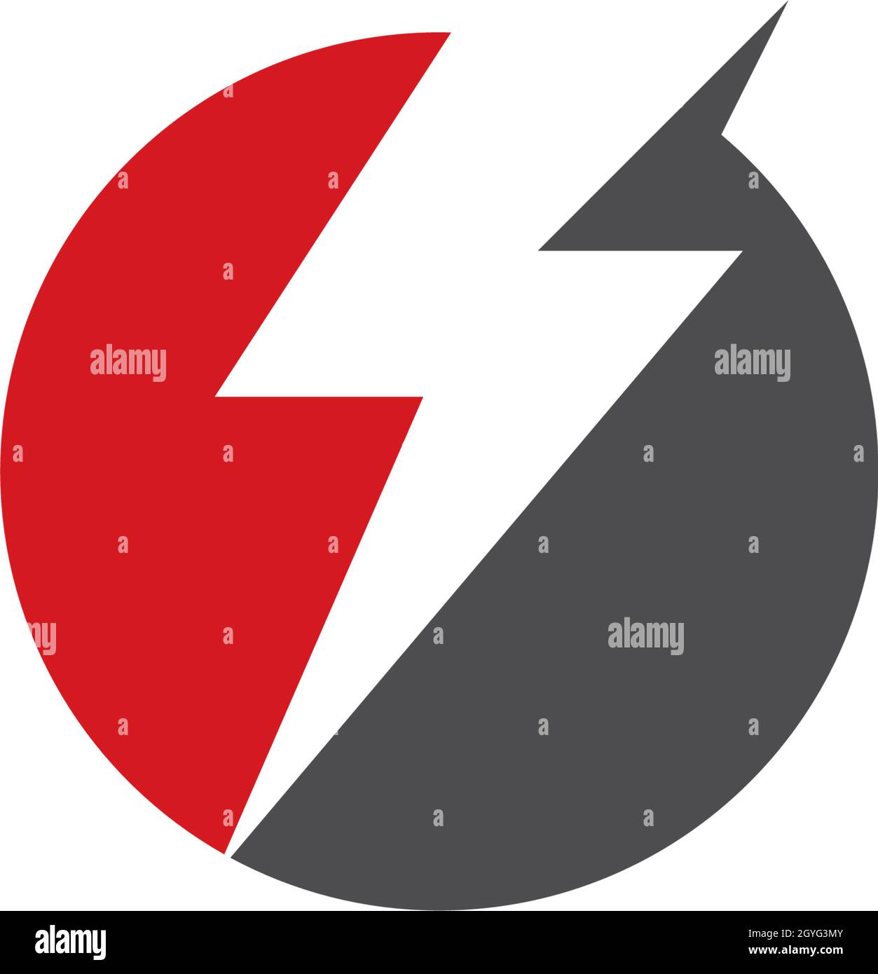 Lightning Logo vector Template Stock Vector Image & Art - Alamy