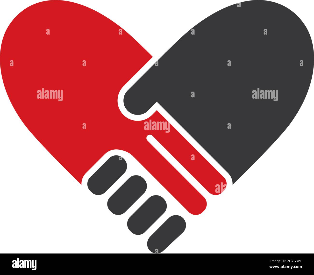 Hand Shake logo template Stock Vector Image & Art - Alamy