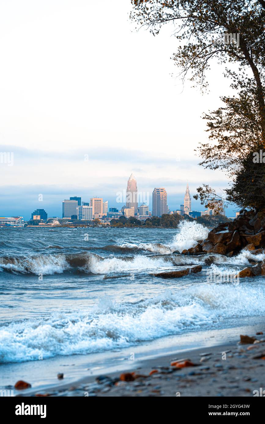 Edgewater park beach hi-res stock photography and images - Alamy