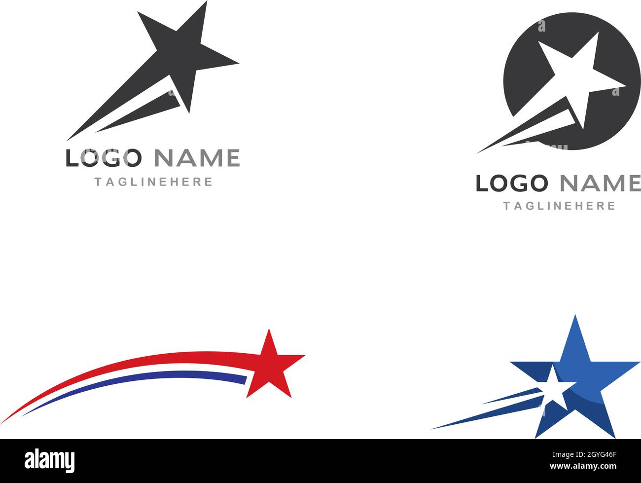 Star Logo Template vector icon illustration design Stock Vector Image ...