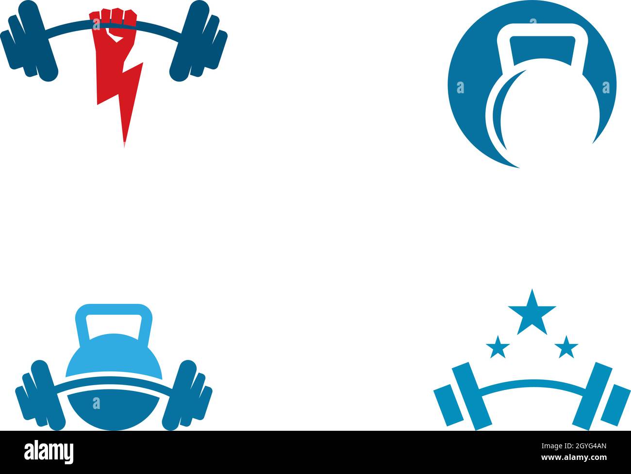 Gym logo vector template Stock Vector Image & Art - Alamy