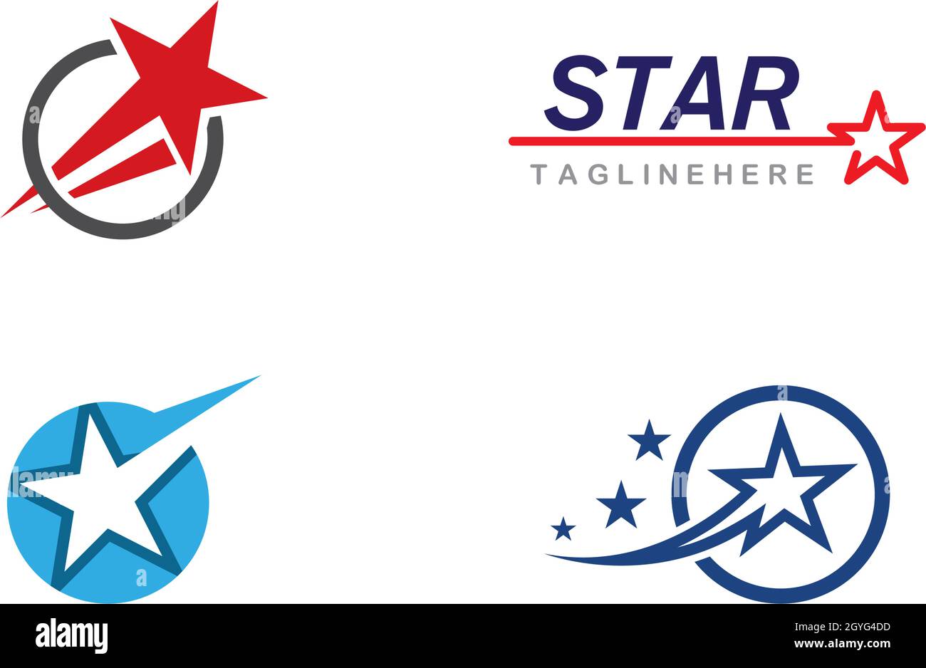 Star Logo Template vector icon illustration design Stock Vector Image ...