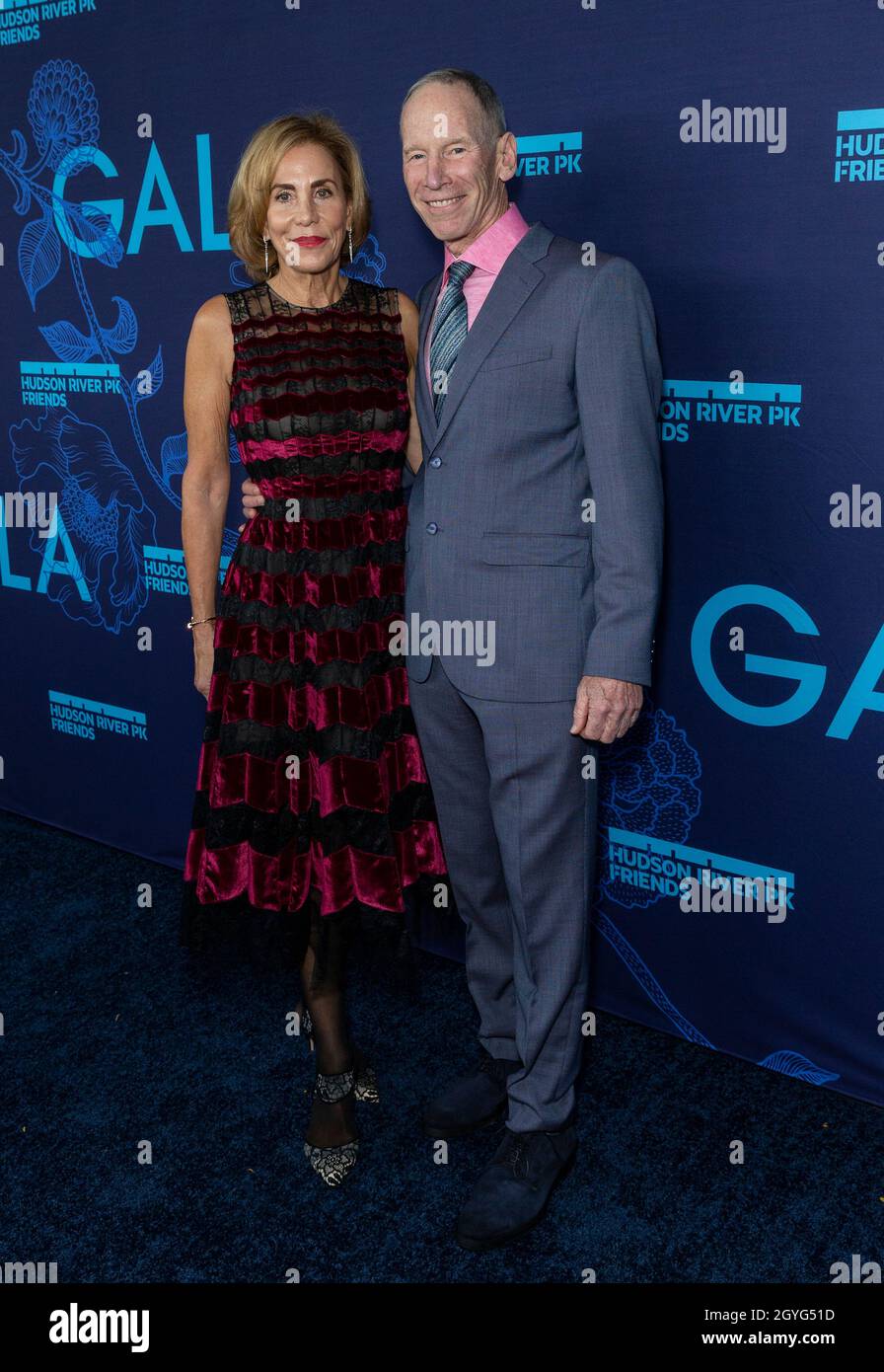 New York, NY - October 7, 2021: Madelyn Wils and Steven Wils attend the ...