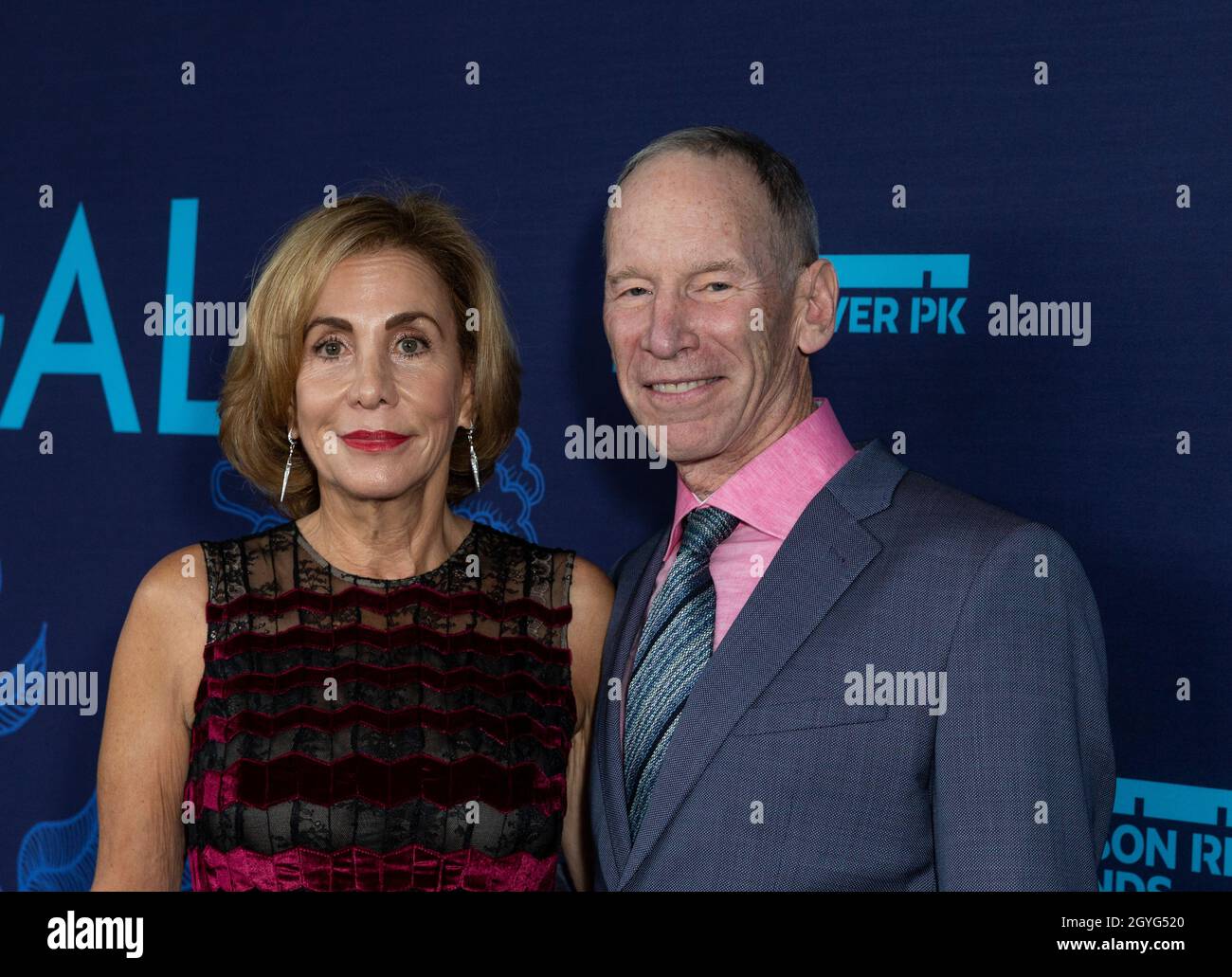 New York, NY - October 7, 2021: Madelyn Wils and Steven Wils attend the ...