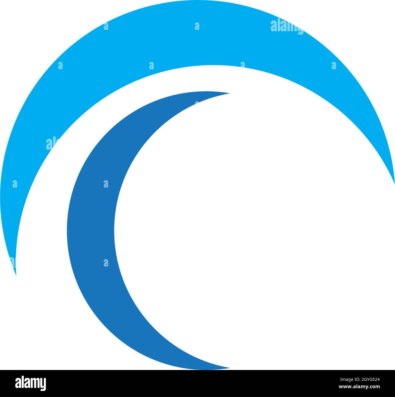 Water Wave symbol and icon Logo Template vector Stock Vector Image ...