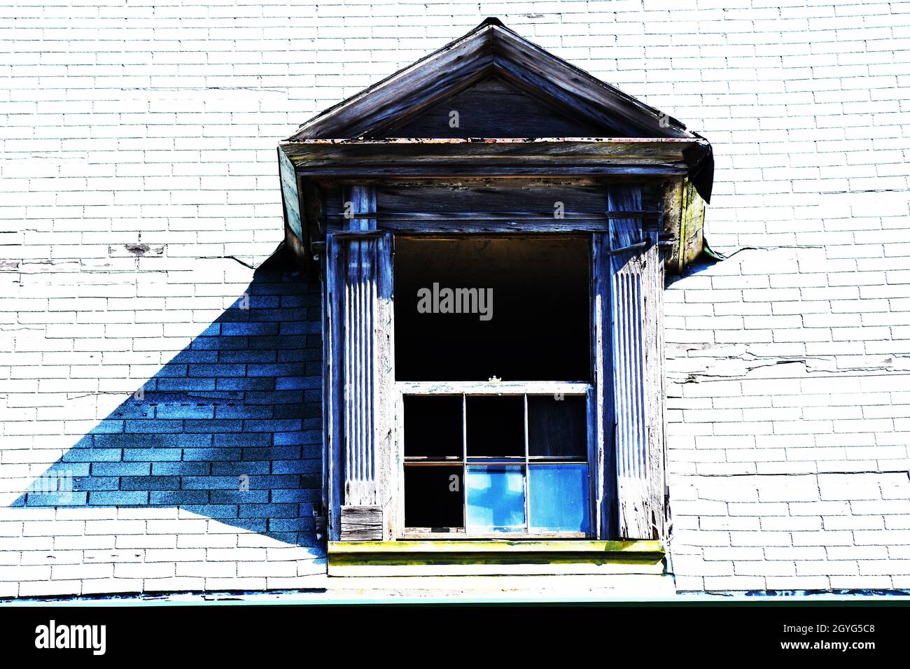 SECRET WINDOW: A mysterious looking attic window takes center stage in ...