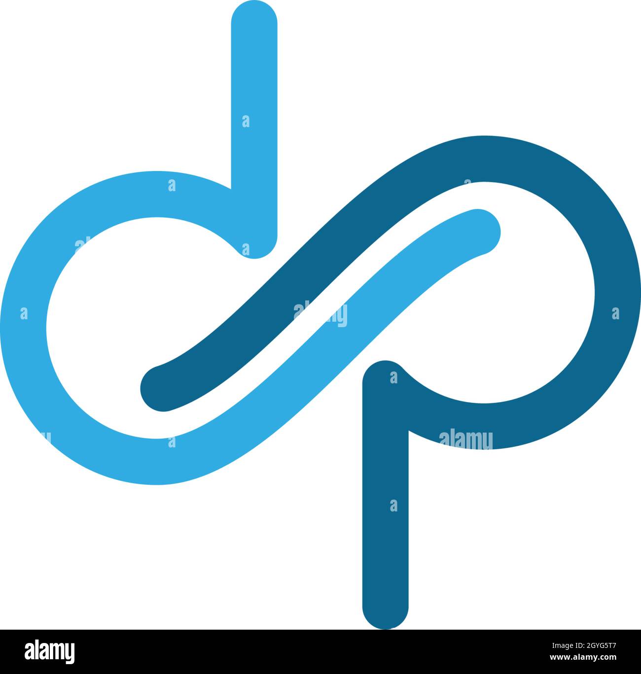 Infinity p vector vectors hi-res stock photography and images - Alamy