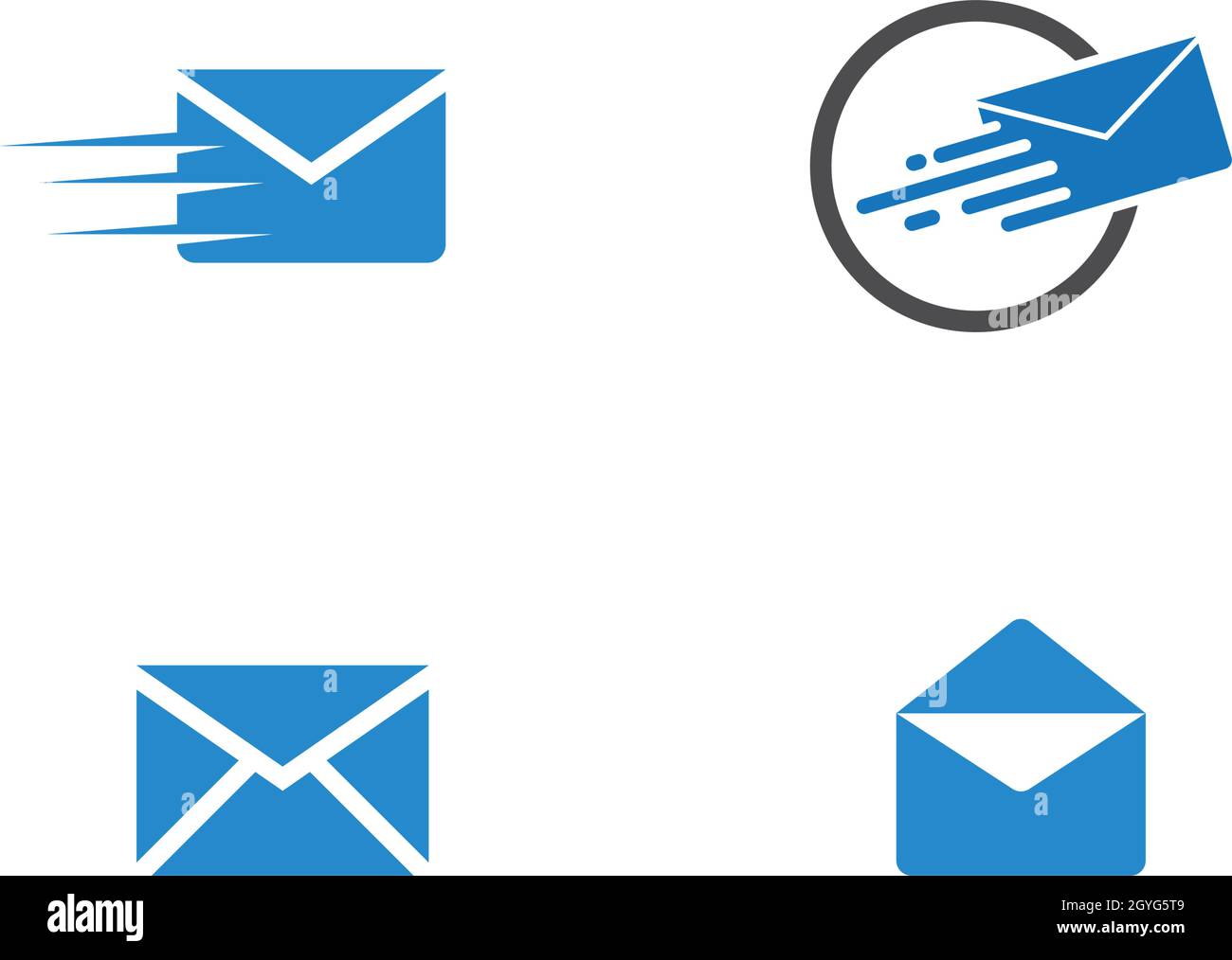 Mail logo vector template Stock Vector Image & Art - Alamy