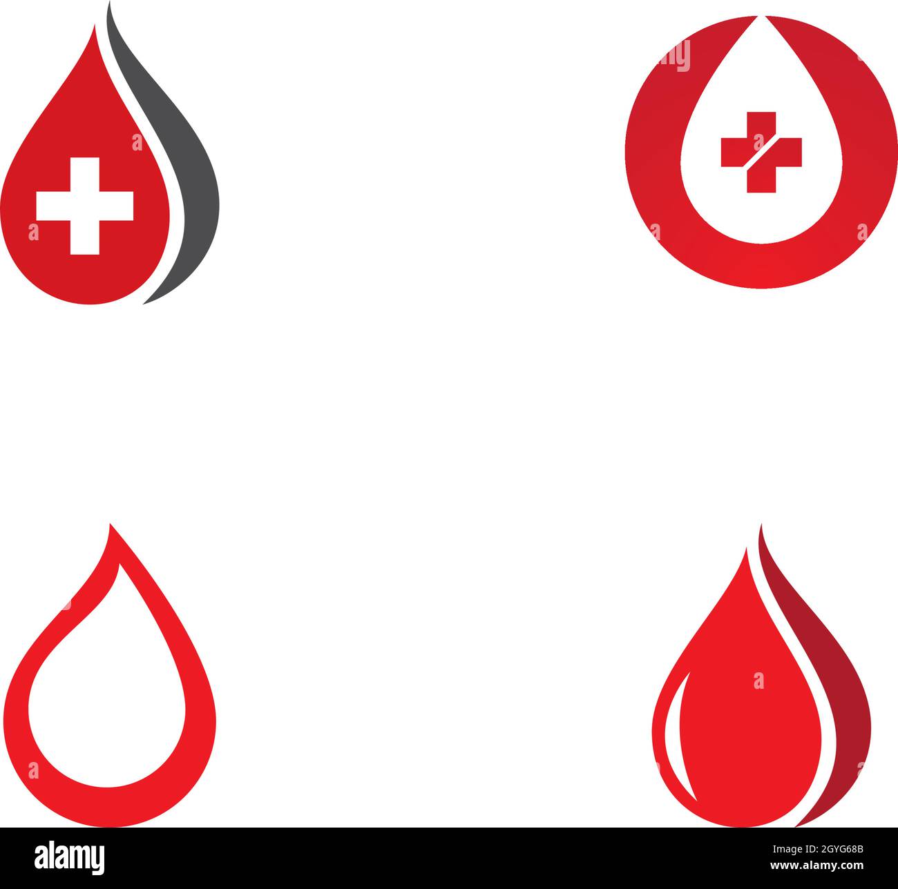 Blood logo vector template Stock Vector Image & Art - Alamy