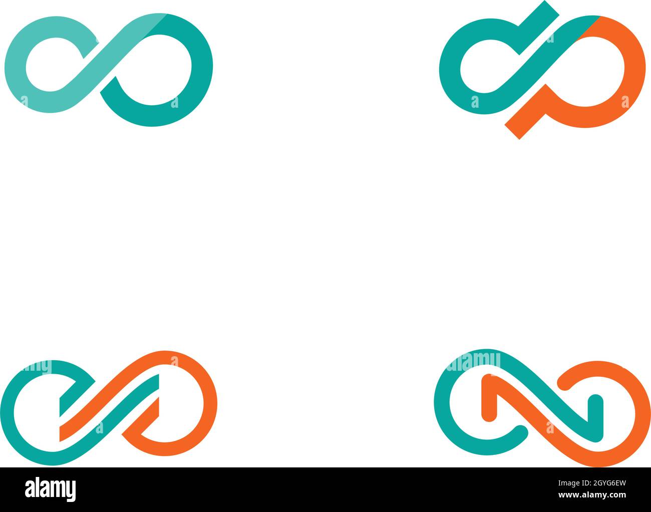 Infinity logo Vector template Stock Vector Image & Art - Alamy