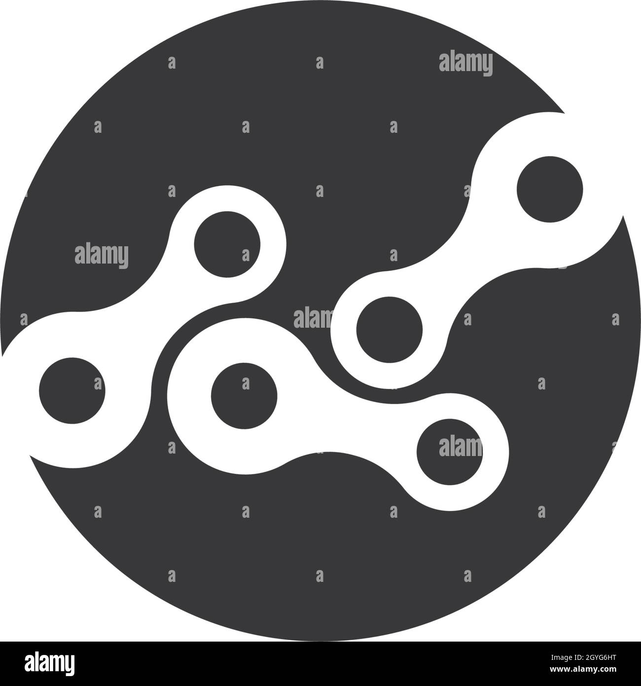 Business corporate abstract unity Chain logo design template Stock ...