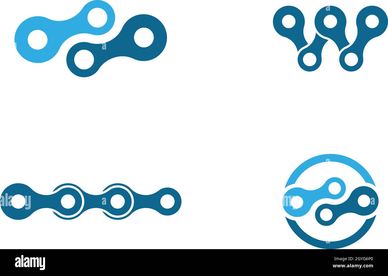 Business corporate abstract unity Chain logo design template Stock ...