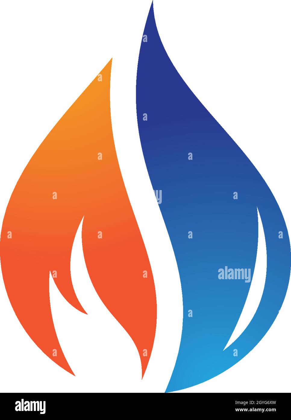 Fire flame Logo Template vector icon Oil, gas and energy logo concept ...
