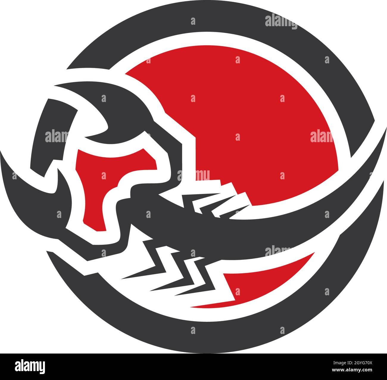 Scorpion Logo Red Circle
