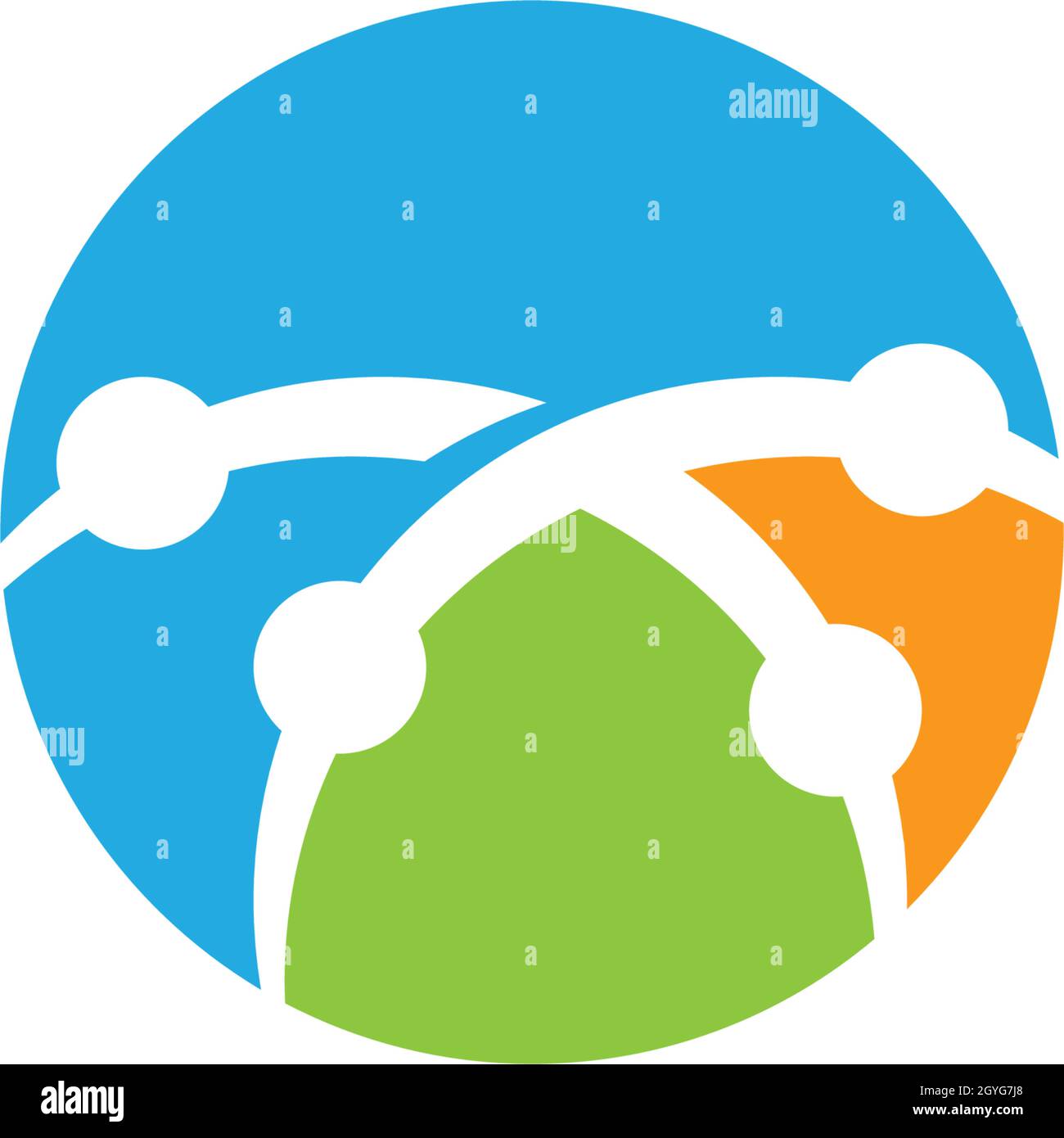 Business technology logo template vector Stock Vector Image & Art - Alamy