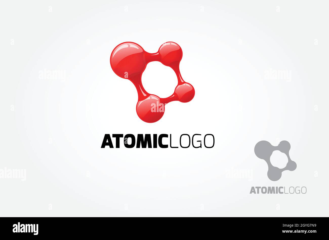 Atomic Logo Template.The basic of this logo is an abstract logo, but we ...
