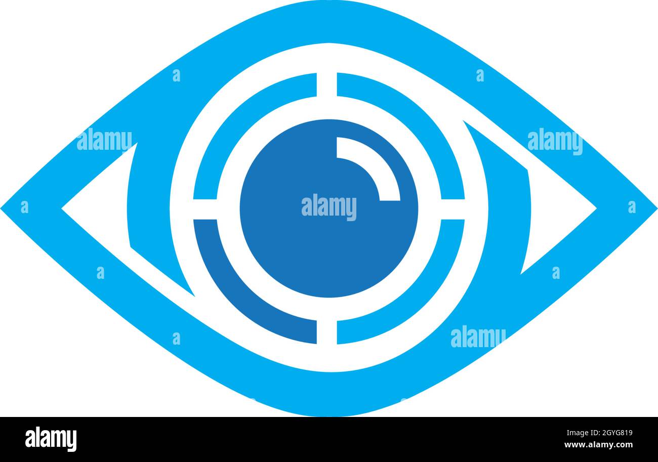 Branding Identity Corporate Eye Care vector logo design Stock Vector ...