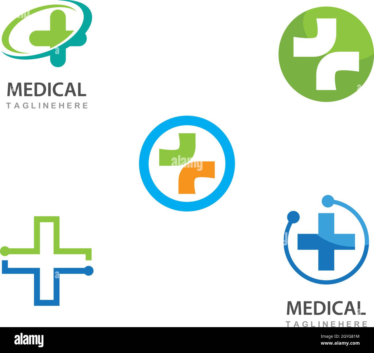 Health Medical Logo template vector illustration design Stock Vector ...