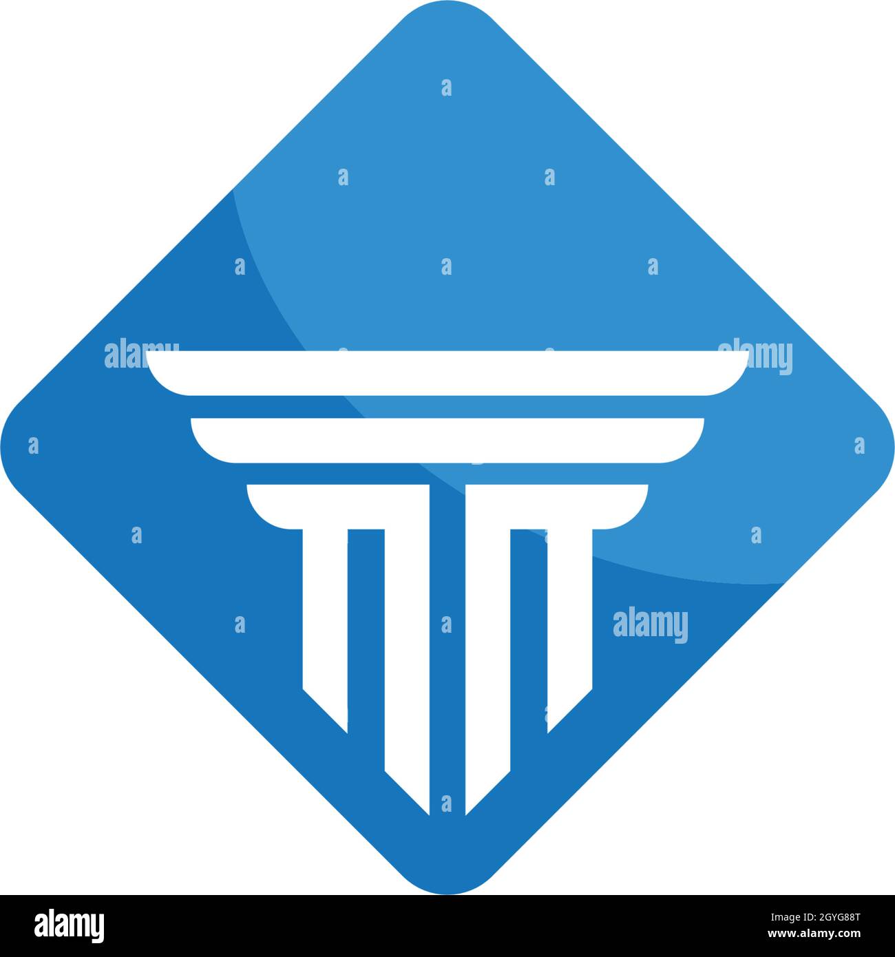 column Logo vector Template Stock Vector Image & Art - Alamy