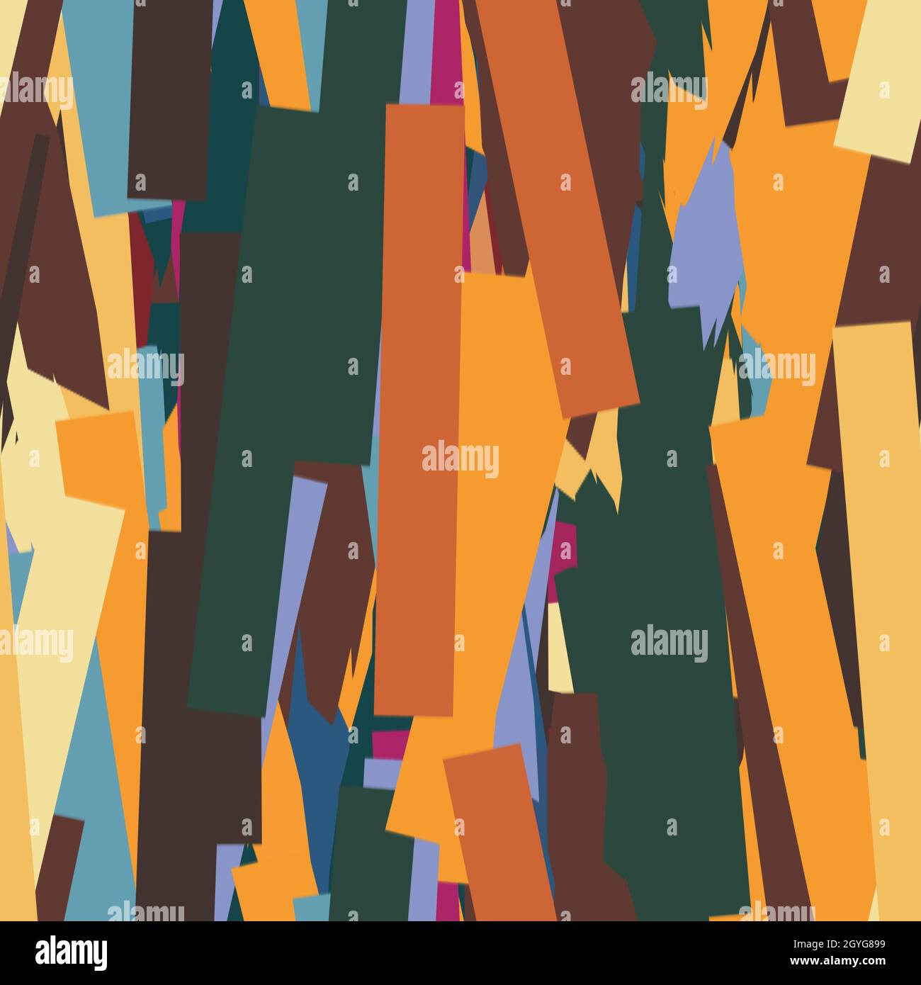 Seamless funky expressive and energetic paper cut out collage surface ...