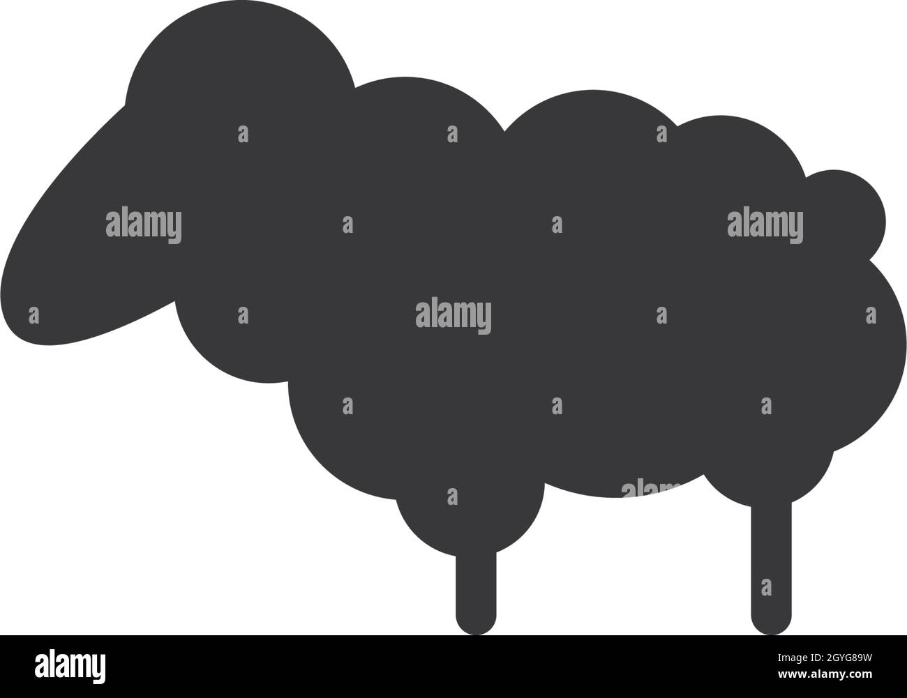 sheep logo vector icon template Stock Vector Image & Art - Alamy
