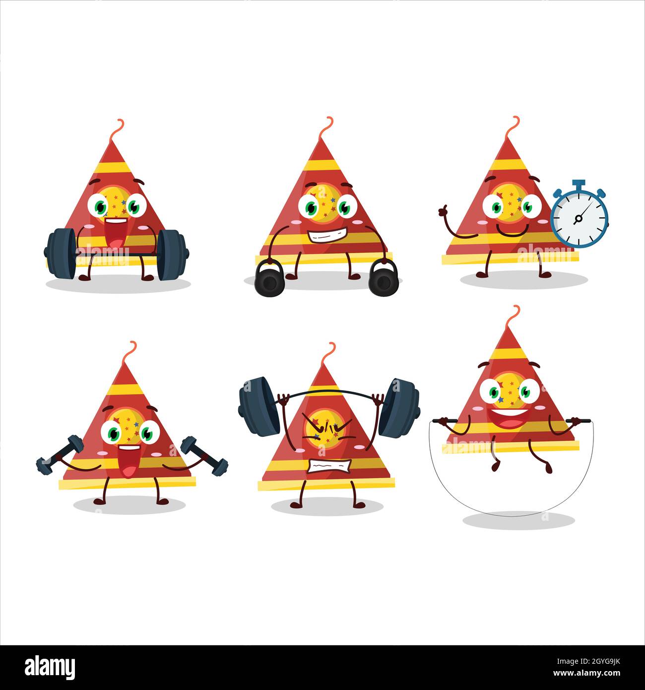 A healthy firecracker smoke cone cartoon style trying some tools on ...