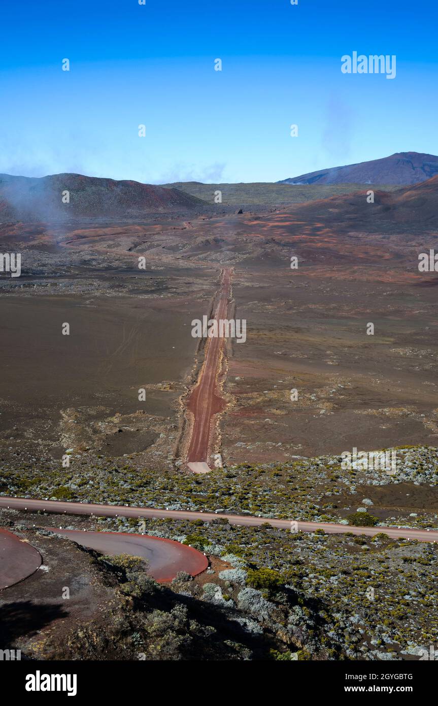 Plaine des Sables, Ile de La Réunion Stock Photo - Alamy