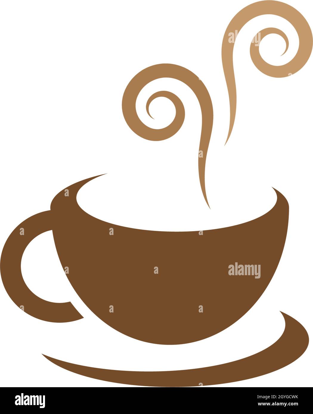 Coffee cup Logo Template vector icon design Stock Vector Image & Art ...
