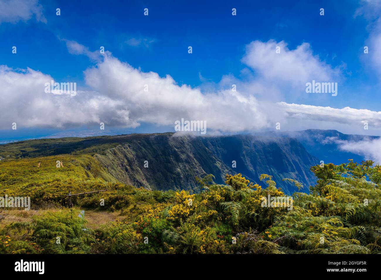 Reunion island aerial hi-res stock photography and images - Alamy