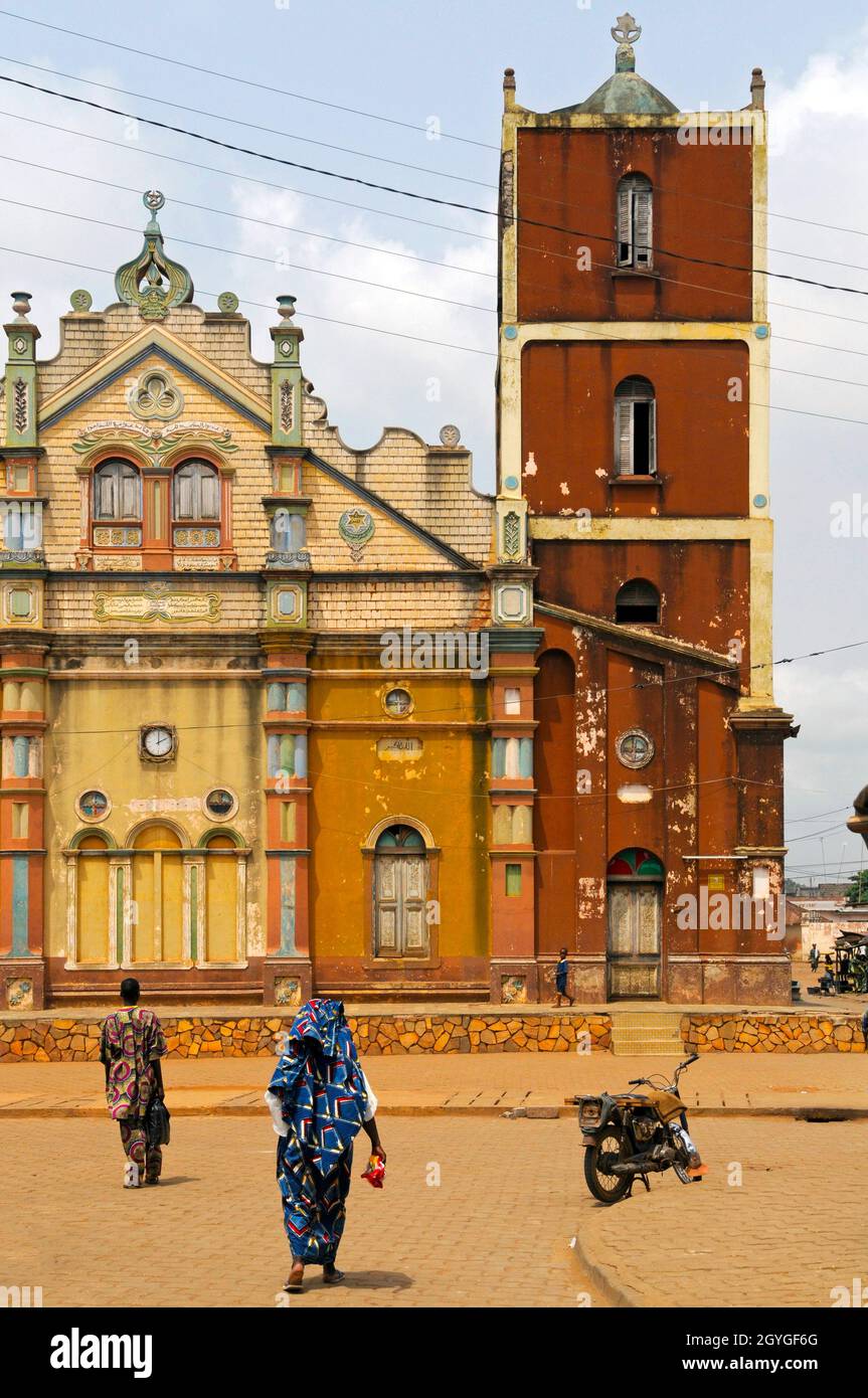 BENIN, OUEME, PORTO-NOVO, GREAT MOSQUE OF PORTO-NOVO Stock Photo - Alamy