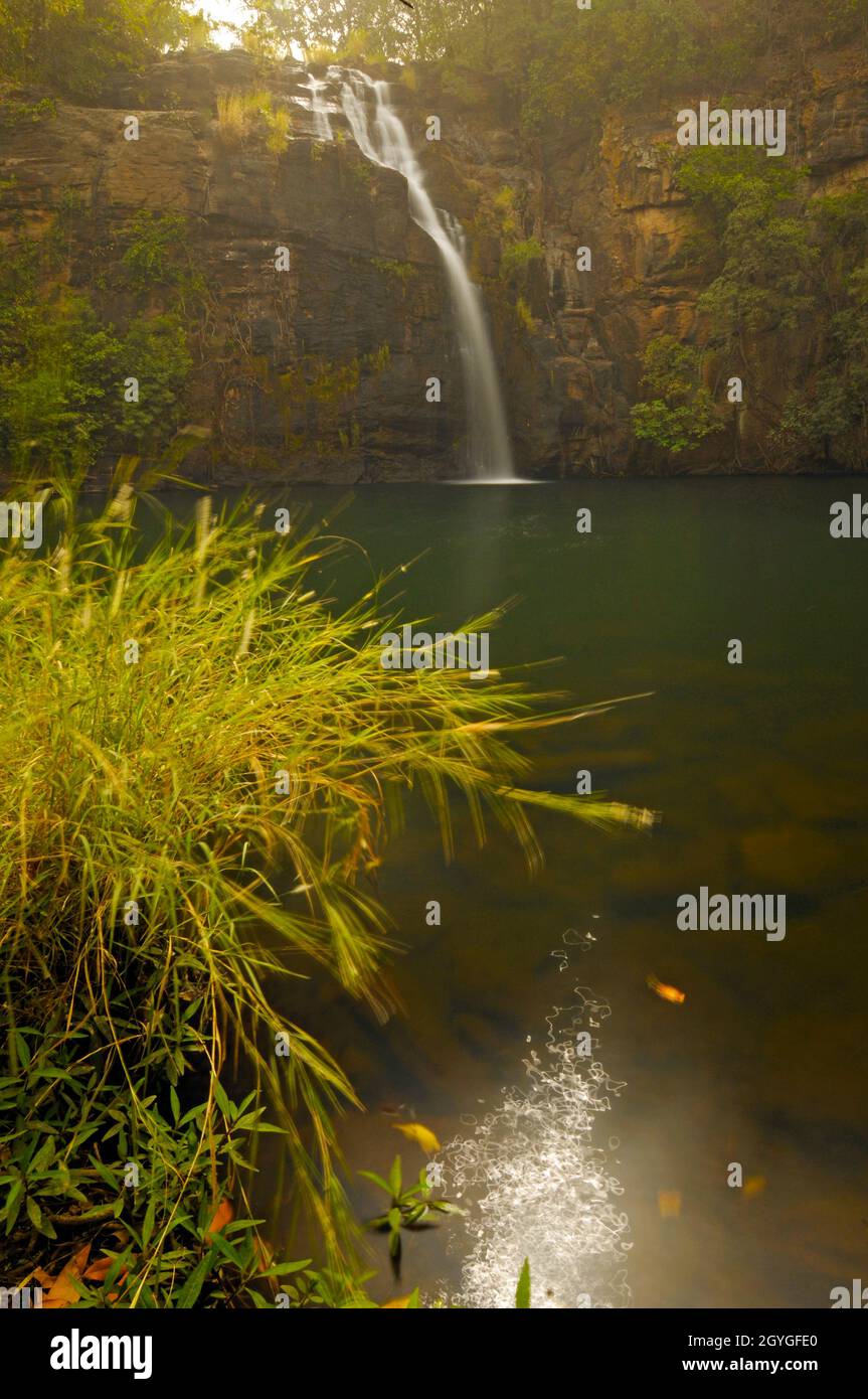 BENIN, ATAKORA, TANGIUETA, TANOUGOU WATERFALL Stock Photo - Alamy