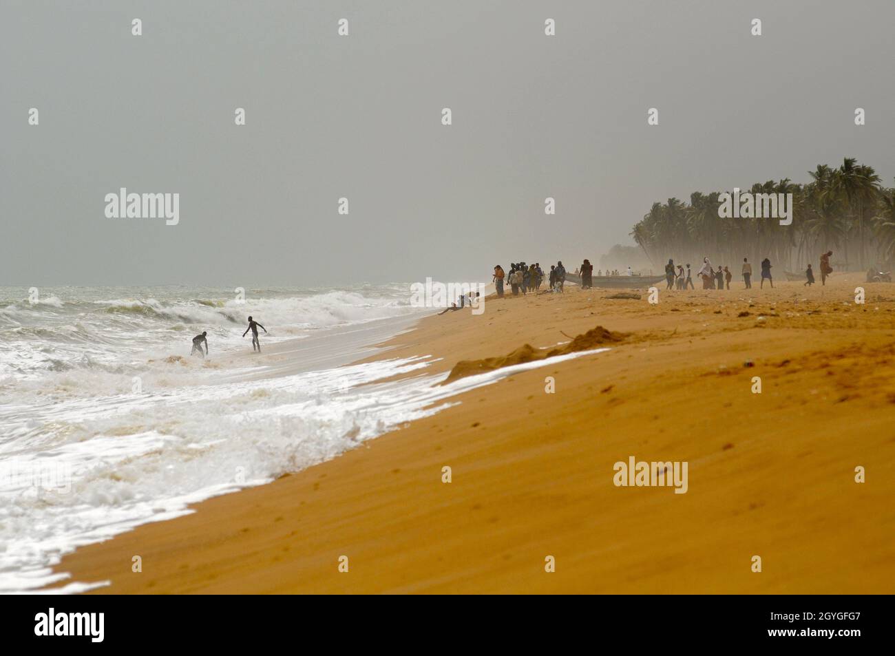 BENIN, ATLANTIQUE, OUIDAH, OUIDAH BEACH Stock Photo - Alamy