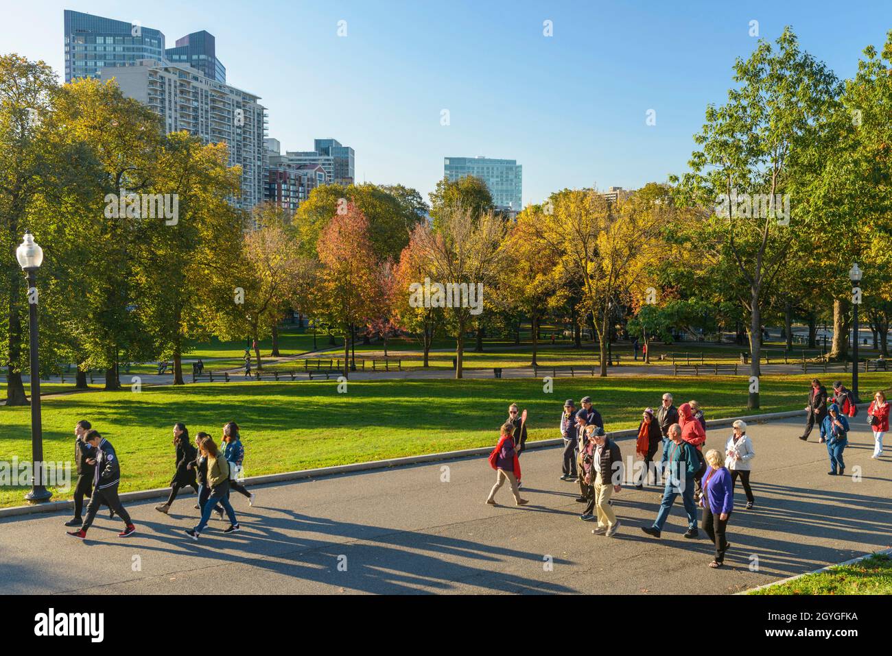 Boston common area hi-res stock photography and images - Alamy