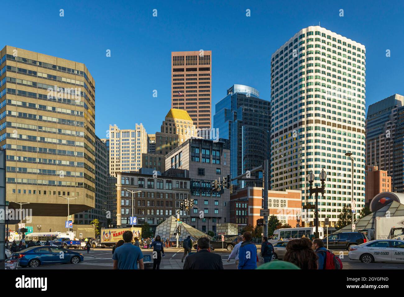 Atlantic avenue boston hi-res stock photography and images - Alamy