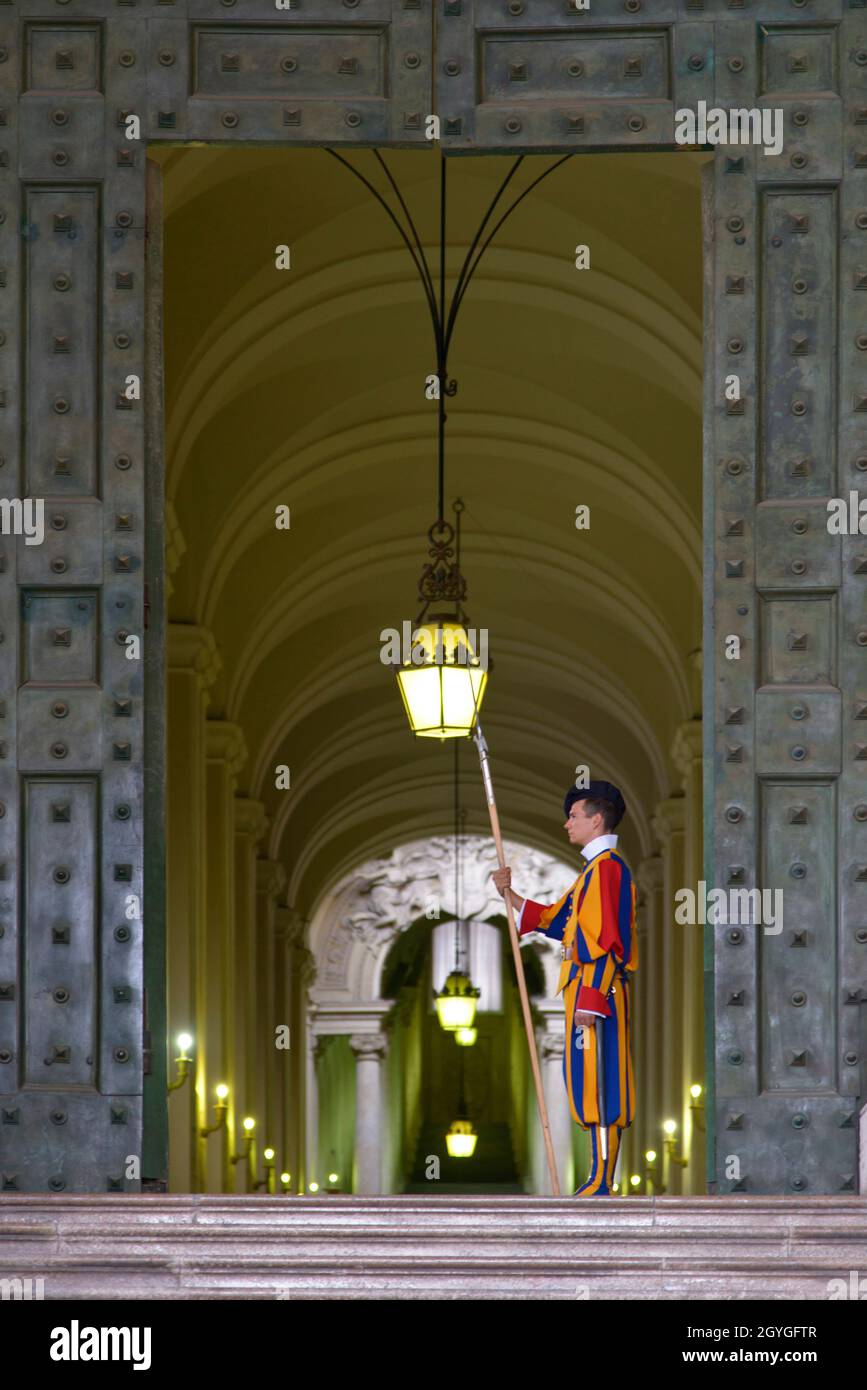 Entrance to st peters basilica hi-res stock photography and images - Alamy
