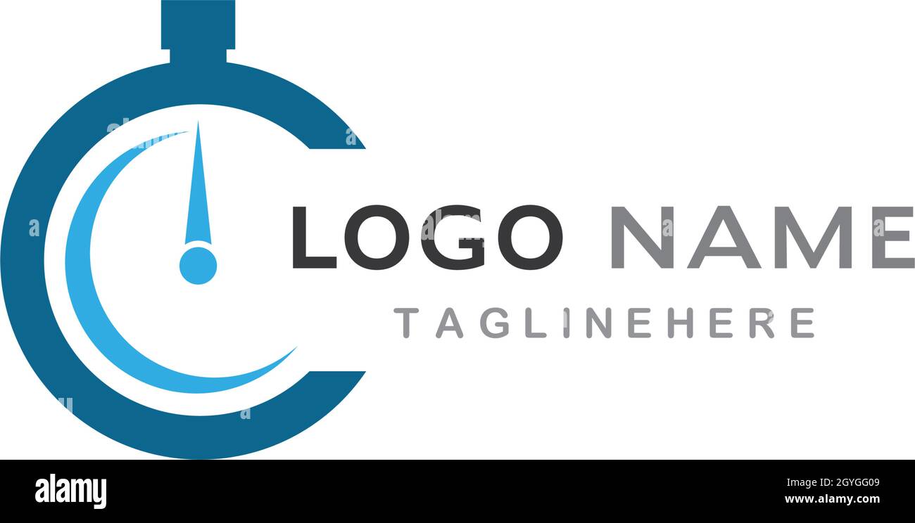 Timer logo vector template Stock Vector Image & Art - Alamy
