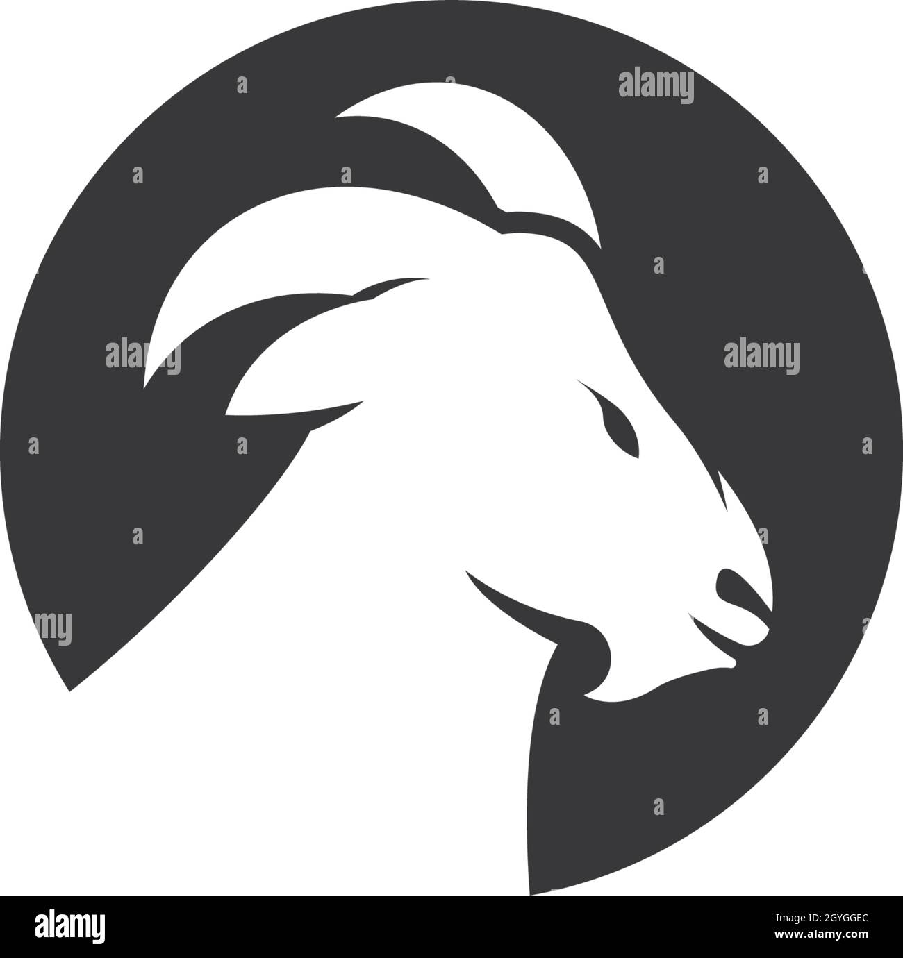 Ibex logo vector vectors Cut Out Stock Images & Pictures - Alamy