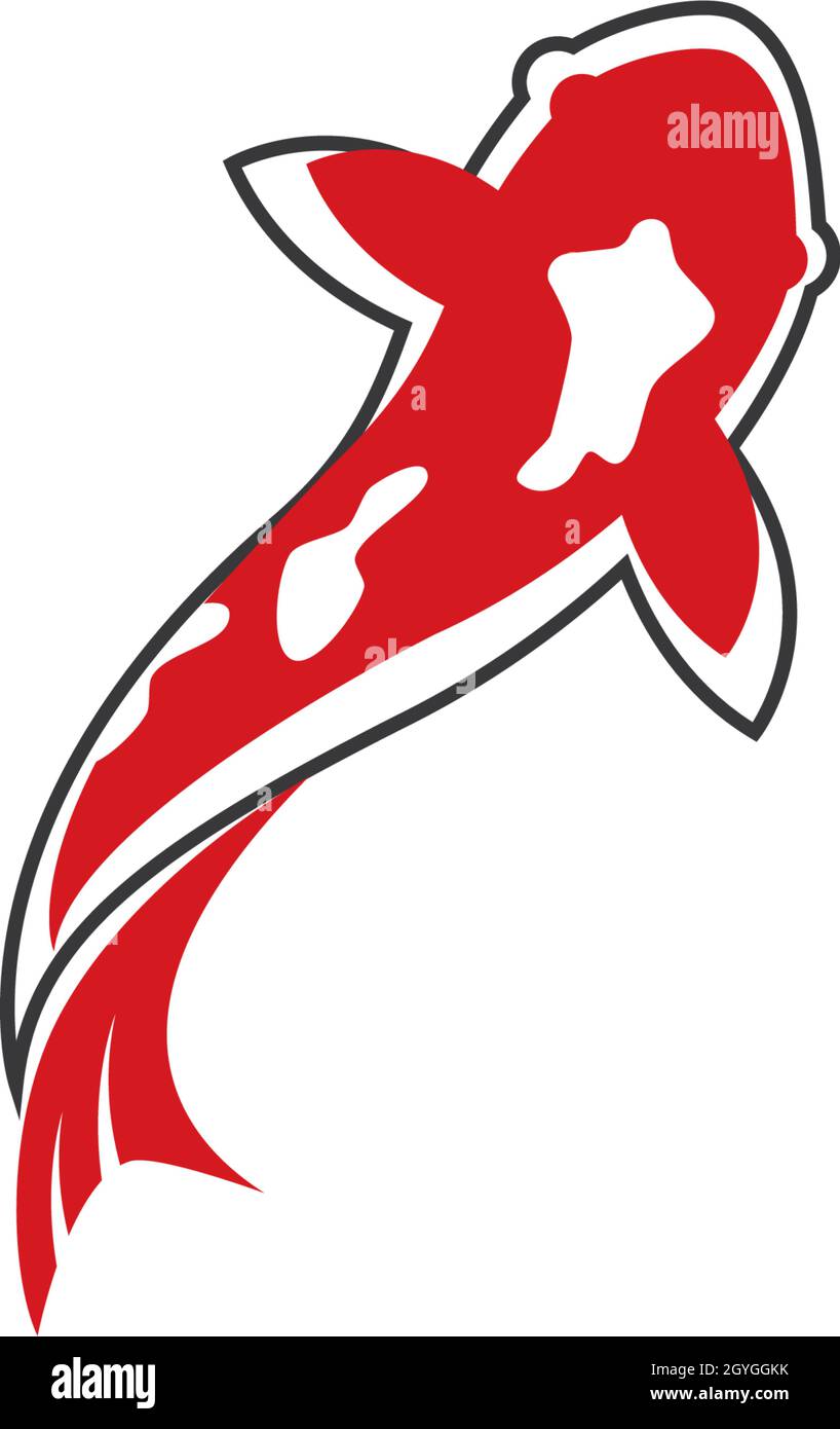 Koi circle logo hi-res stock photography and images - Alamy