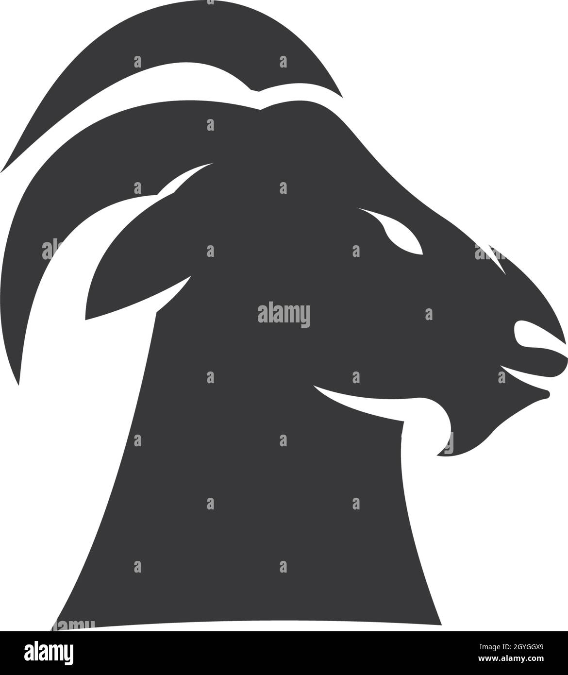Goat Logo Template vector Stock Vector Image & Art - Alamy