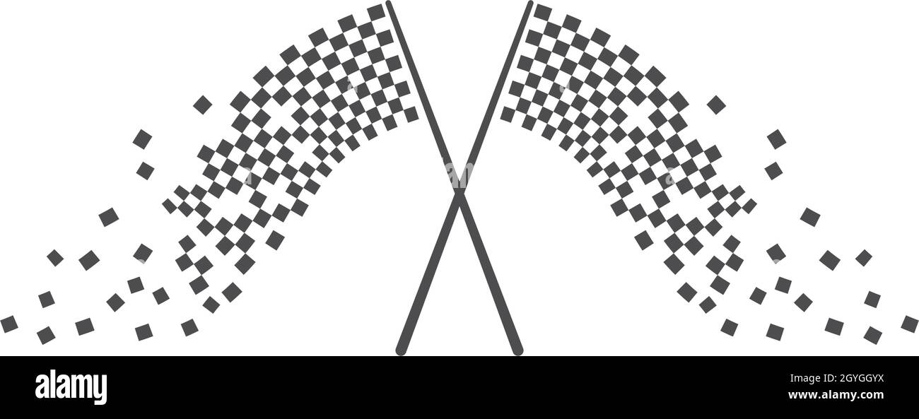 Race flag vector template Stock Vector Image & Art - Alamy