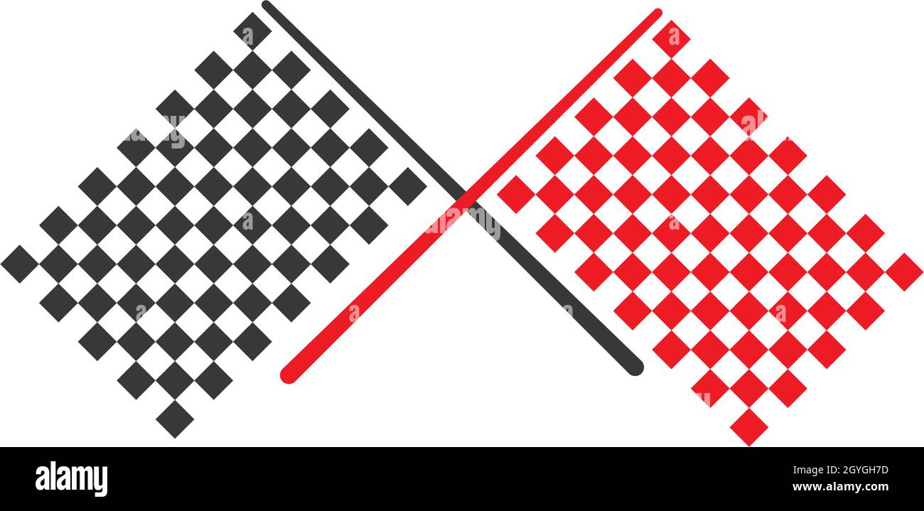 Race flag vector template Stock Vector Image & Art - Alamy