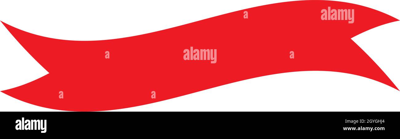 ribbon logo vector icon template Stock Vector Image & Art - Alamy