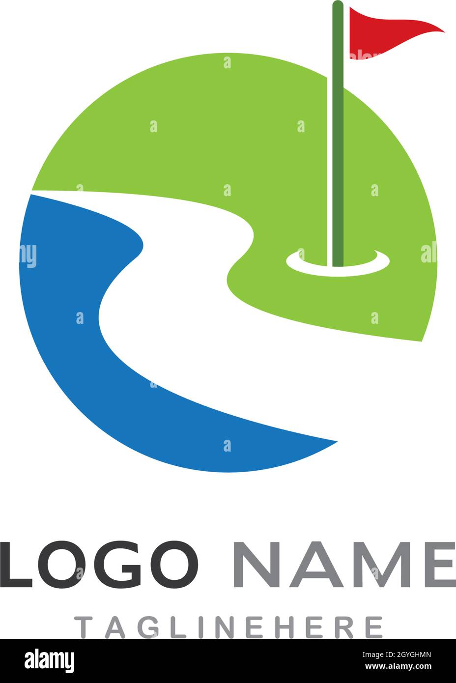 Golf Logo Template vector illustration design Stock Vector Image & Art ...