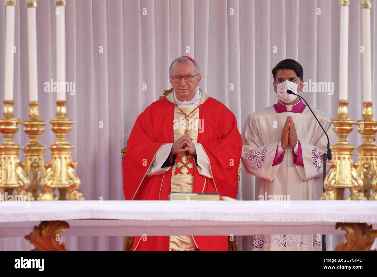 Cardinal pietro parolin hi-res stock photography and images - Alamy